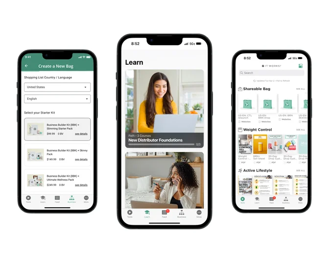 IT WORKS! mobile app.