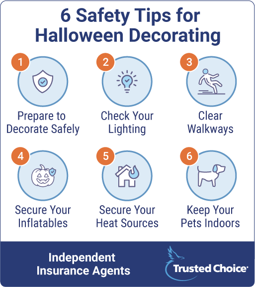6 Safety Tips for Halloween Decorating | Trusted Choice