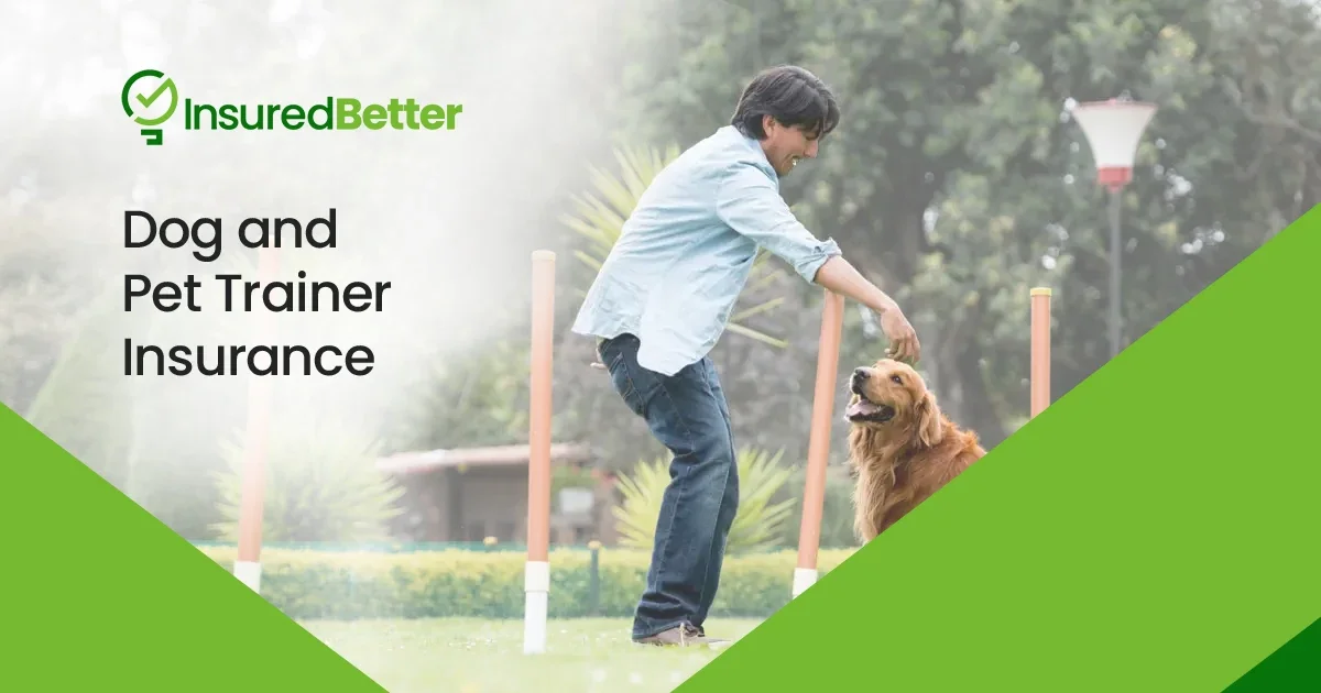 Dog and Pet Trainer Insurance | InsuredBetter