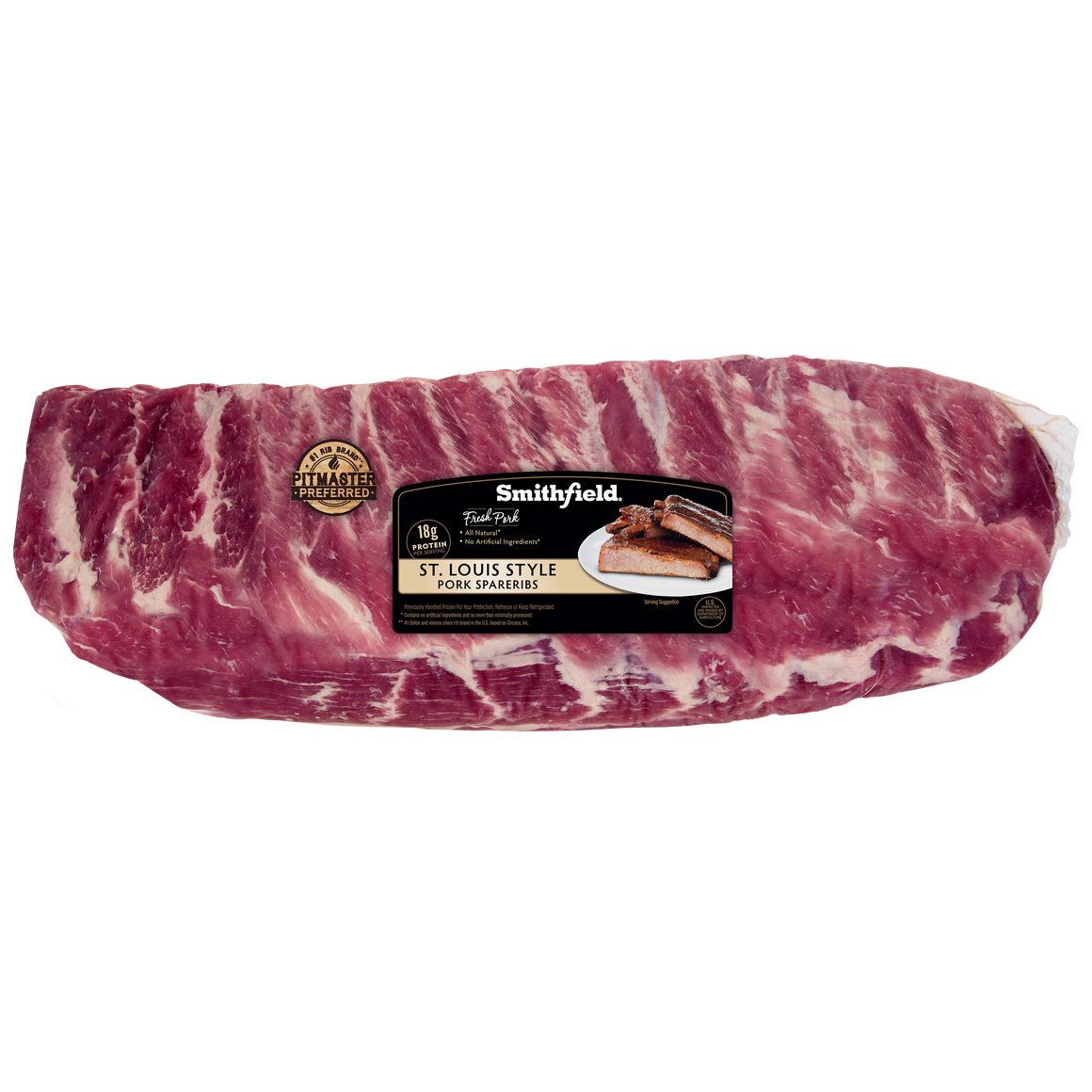 Fresh Pork Extra Meaty Back Ribs | Smithfield