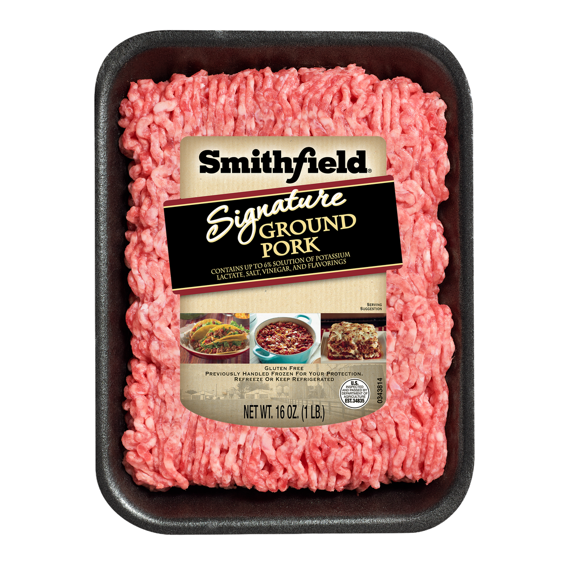 Signature Fresh Ground Pork 80/20 | Smithfield