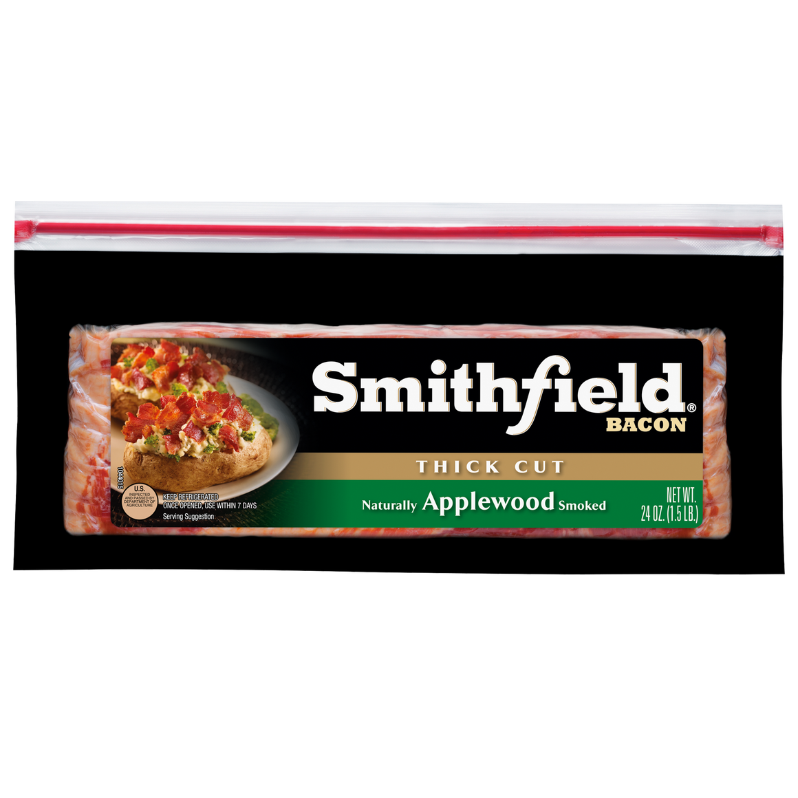 Applewood Bacon, Thick Cut Stackpack | Smithfield