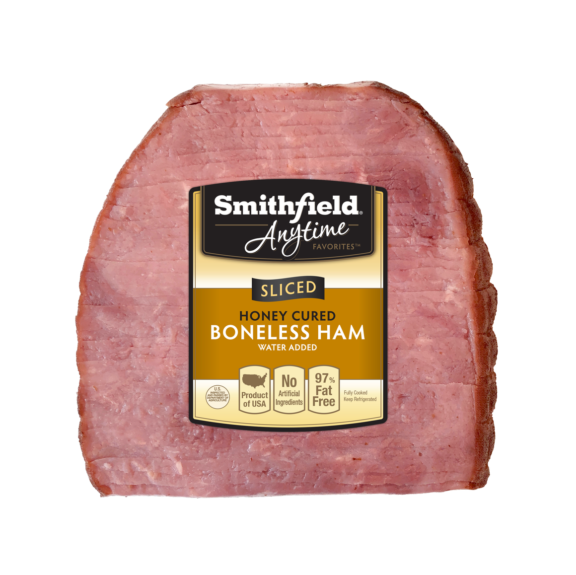 Anytime Favorites Honey Cured Boneless Sliced Quarter Ham | Smithfield