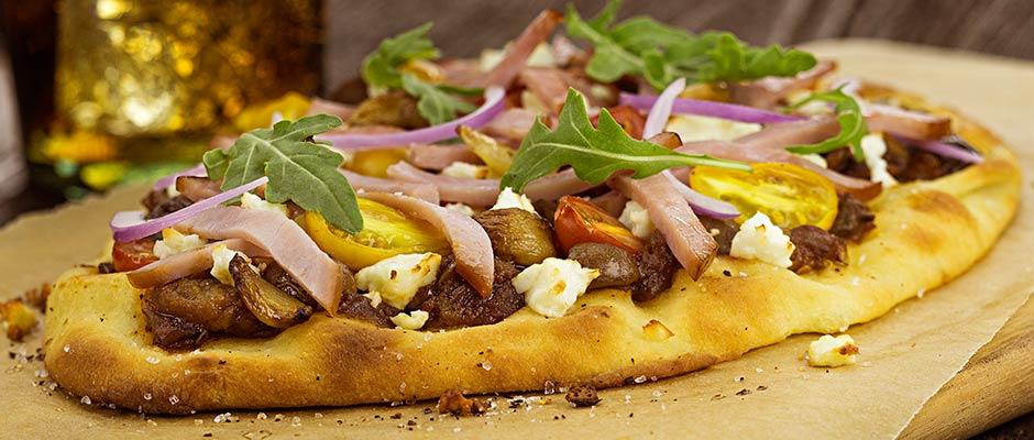 Mediterranean Ham Flatbread | Smithfield