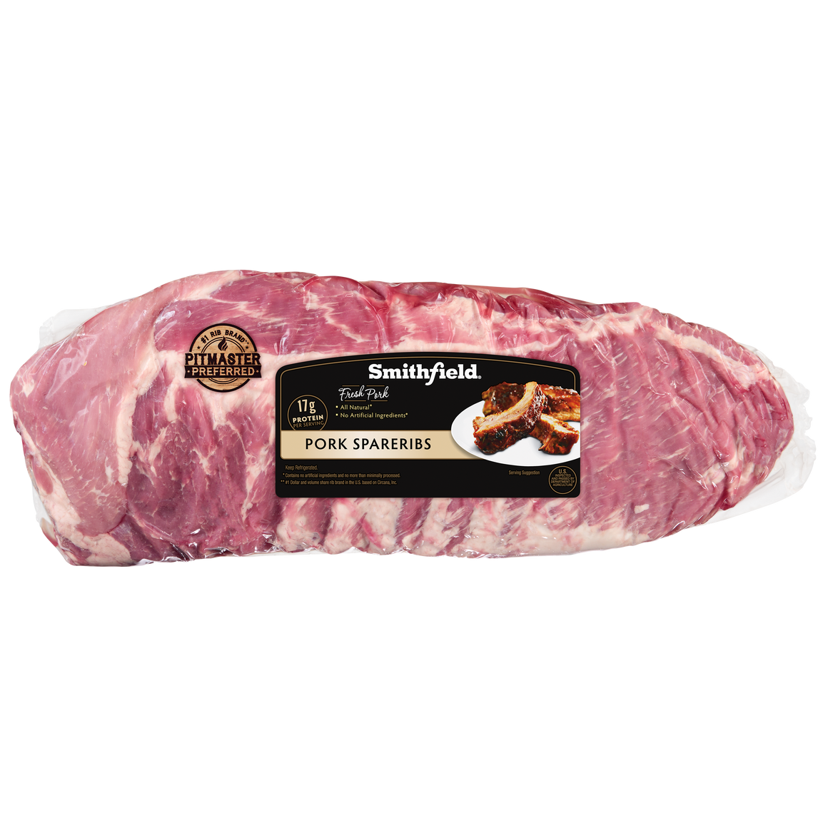 Fresh Pork Extra Meaty Back Ribs | Smithfield