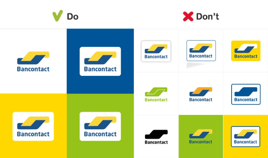 Guidelines logo | Bancontact