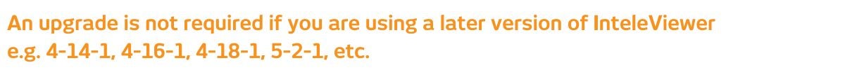 InteleViewer upgrade | I-MED Radiology Network