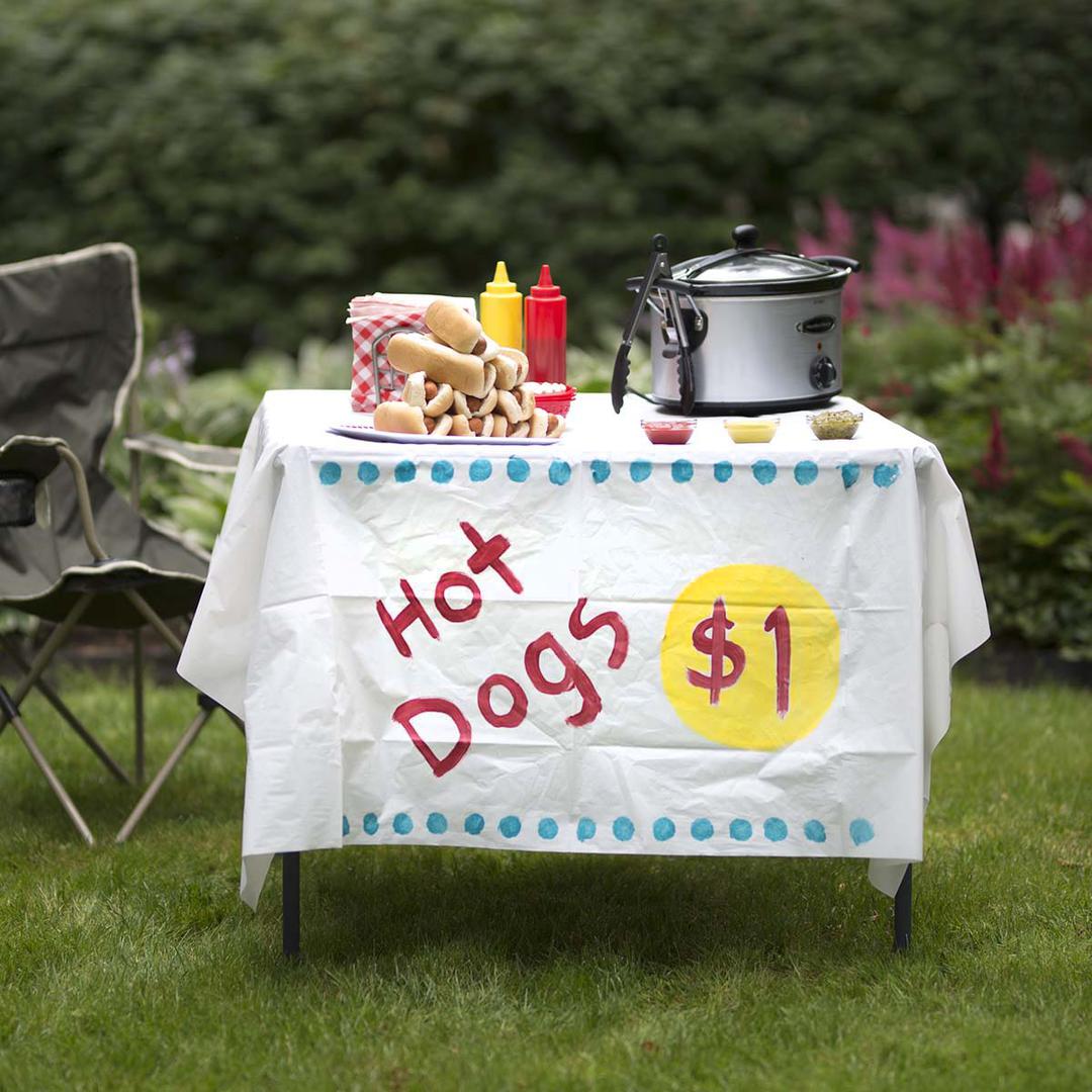 DIY Kid's Hot Dog Stand | Gwaltney Foods