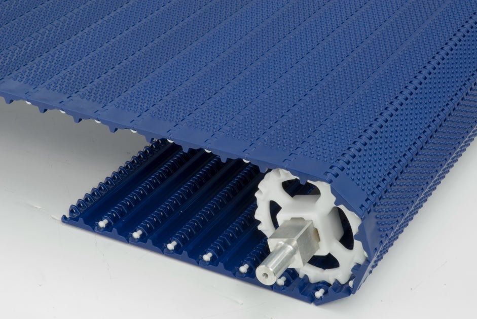 Series 800 SeamFree™ Open Hinge Nub Top™ | Belt Finder | Intralox