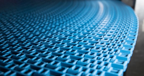 Friction Driven Low Tension Spiral Conveyor Belts | Intralox