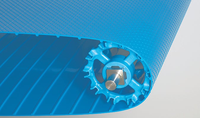 S8050 Nub Top E (8.0 mm) Polyurethane | Belt Finder | Intralox