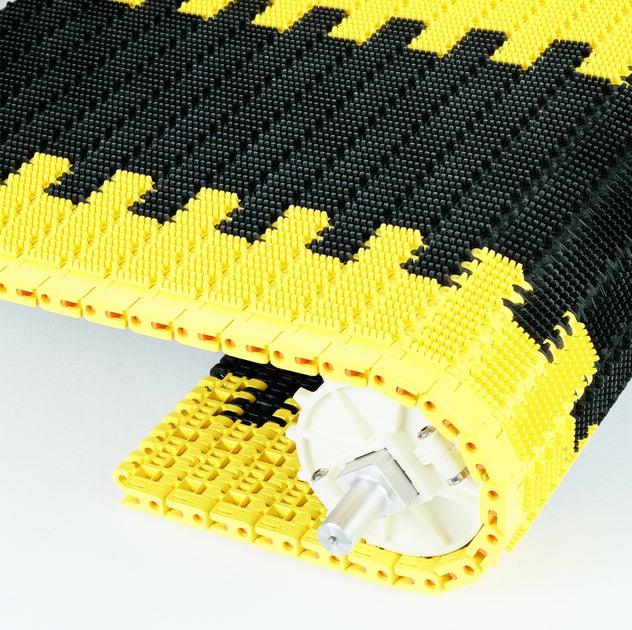 Series 1200 Non Skid Raised Rib | Belt Finder | Intralox