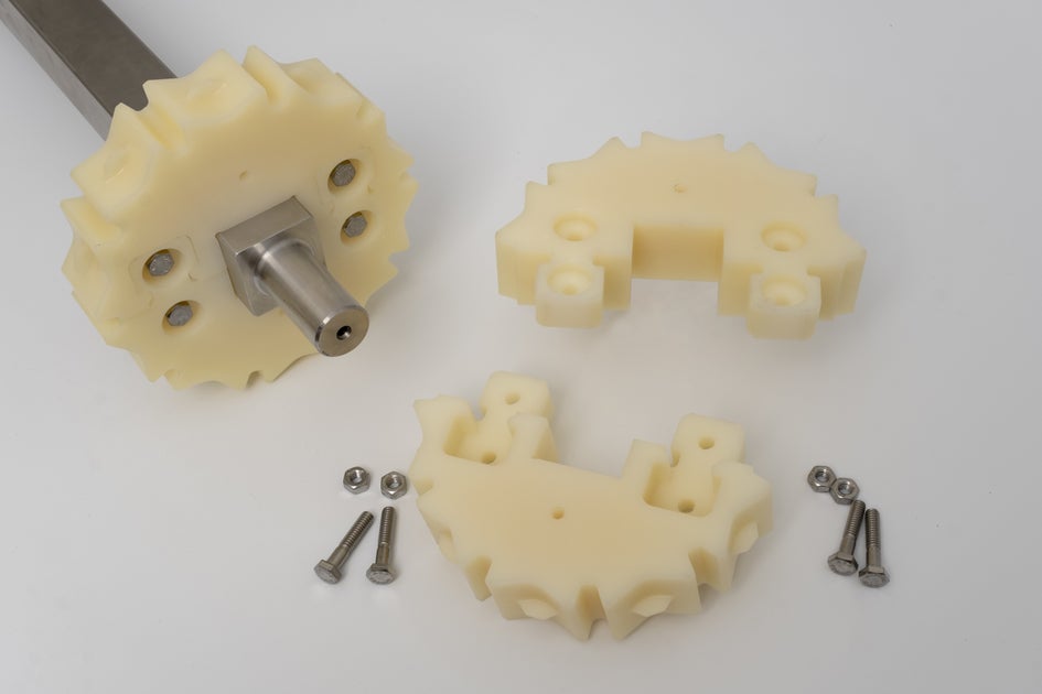 Series 800 Split Ultra Abrasion Resistant Polyurethane (FDA) Sprockets ...