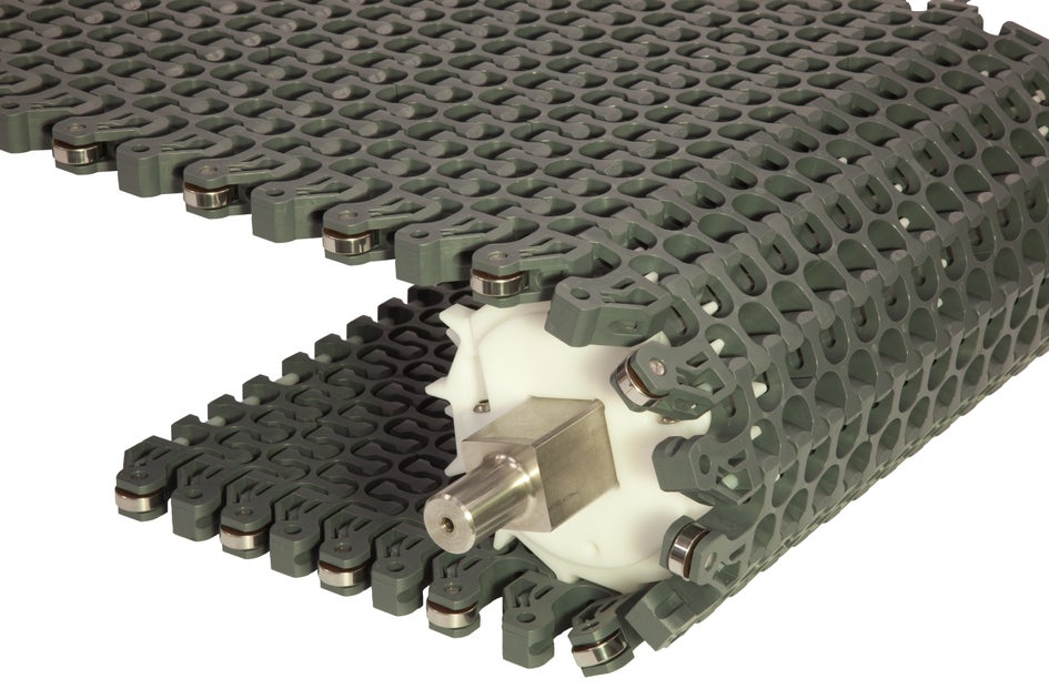 2200 系列 带边缘轴承的转弯型 | 传送带查找器 | Intralox