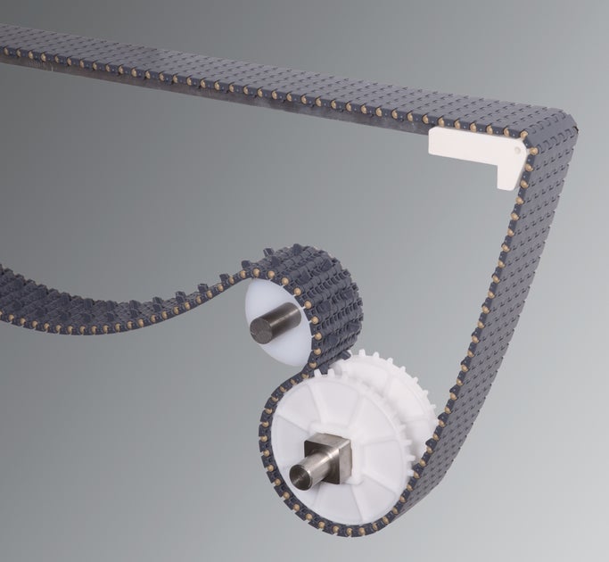 Series 1000 Mold to Width Flat Top with Tabs | Belt Finder | Intralox