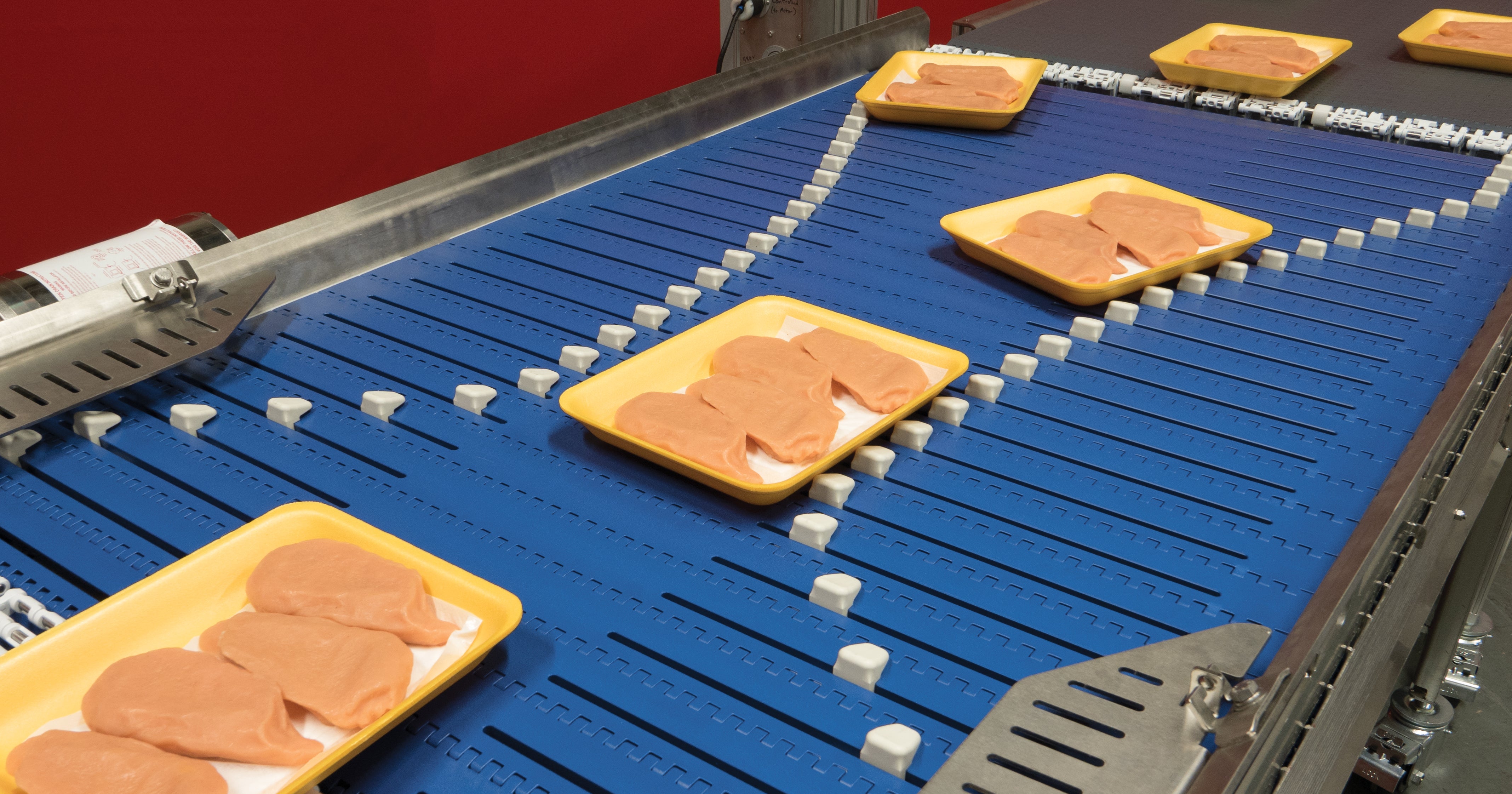 AIM hygienic merging conveyors | Intralox