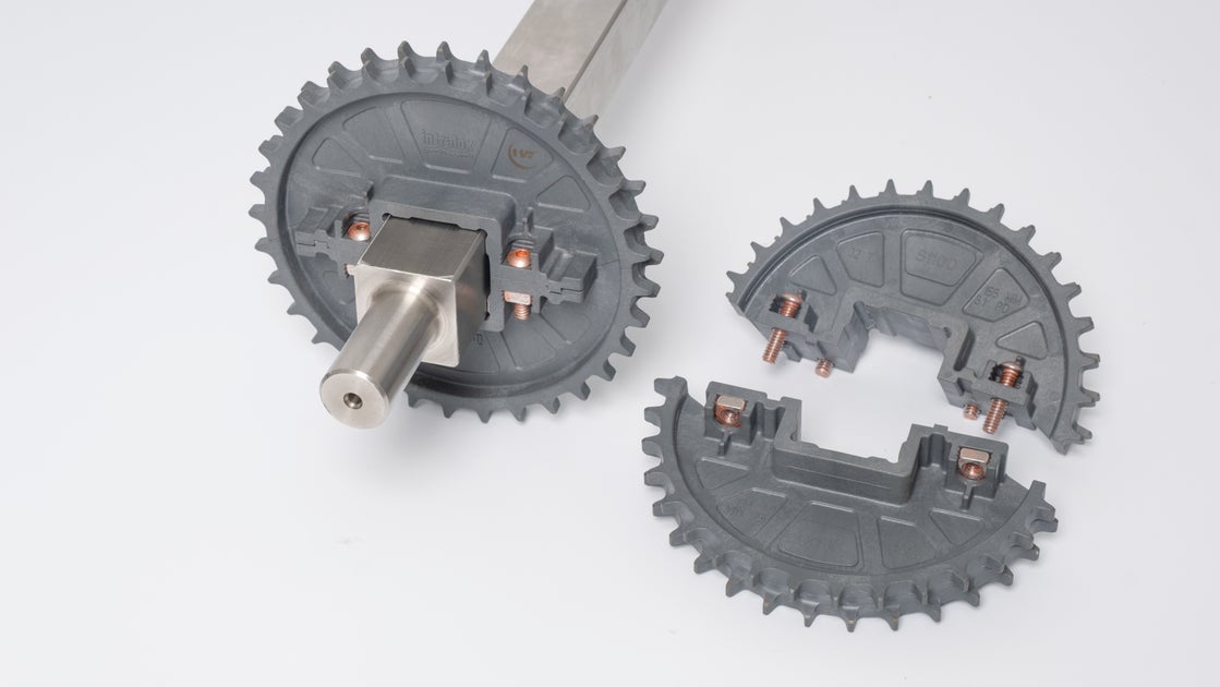 Series 1100 EZ Track™ Glass-Filled Nylon Split Sprockets | Belt Finder ...