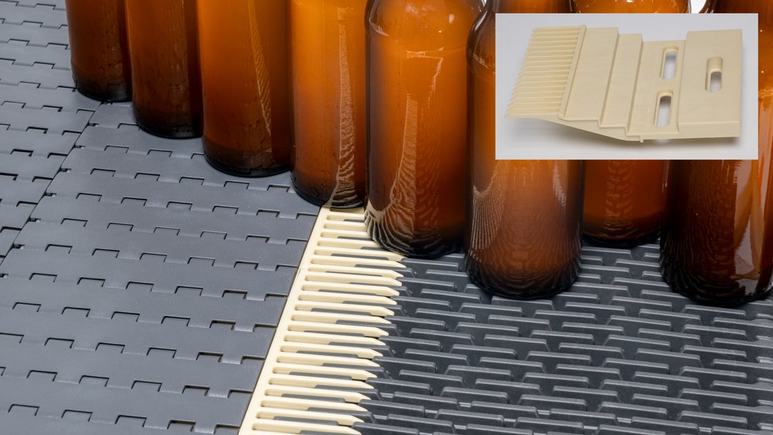 1400 系列 自清洁梳形传送板 | 传送带查找器 | Intralox