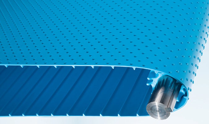 S8026 Nub Top™ (6.3 mm) Polyurethane | Belt Finder | Intralox