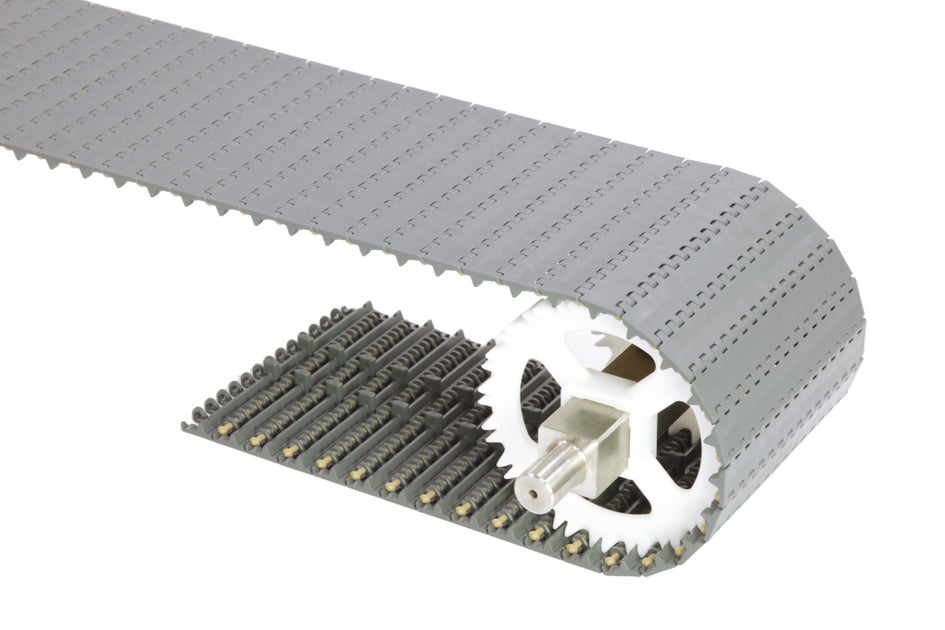 Series 1600 Mold to Width Open Hinge Flat Top | Belt Finder | Intralox