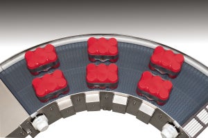 Series 2100 ZERO TANGENT Radius Belt | Intralox