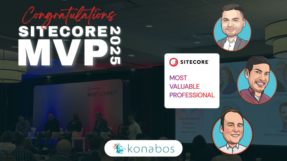 Three Konabos Team Members win 2025 Sitecore Most Valuable Professional award | Konabos