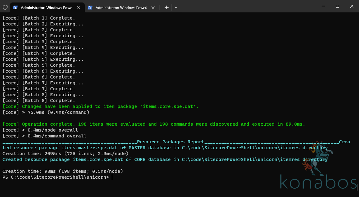 Generating custom IAR files of your Sitecore Items using SCS and Unicorn | Konabos