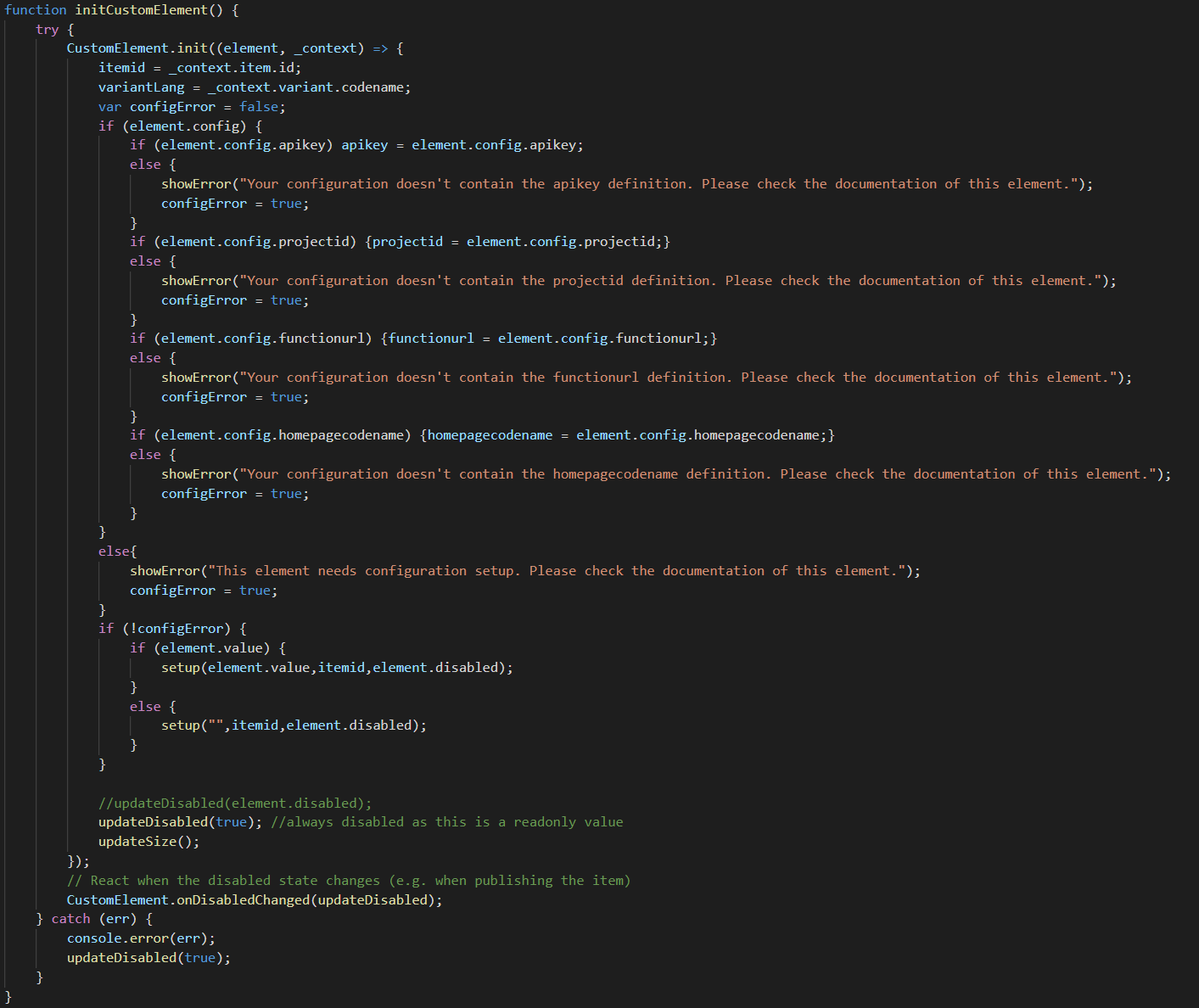 Creating Custom Element Extensions for Kentico Kontent | Konabos