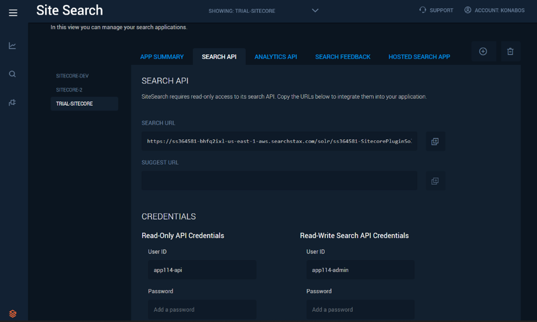 SearchStax Site Search - The New [Almost] Native Sitecore Search Provider | Konabos