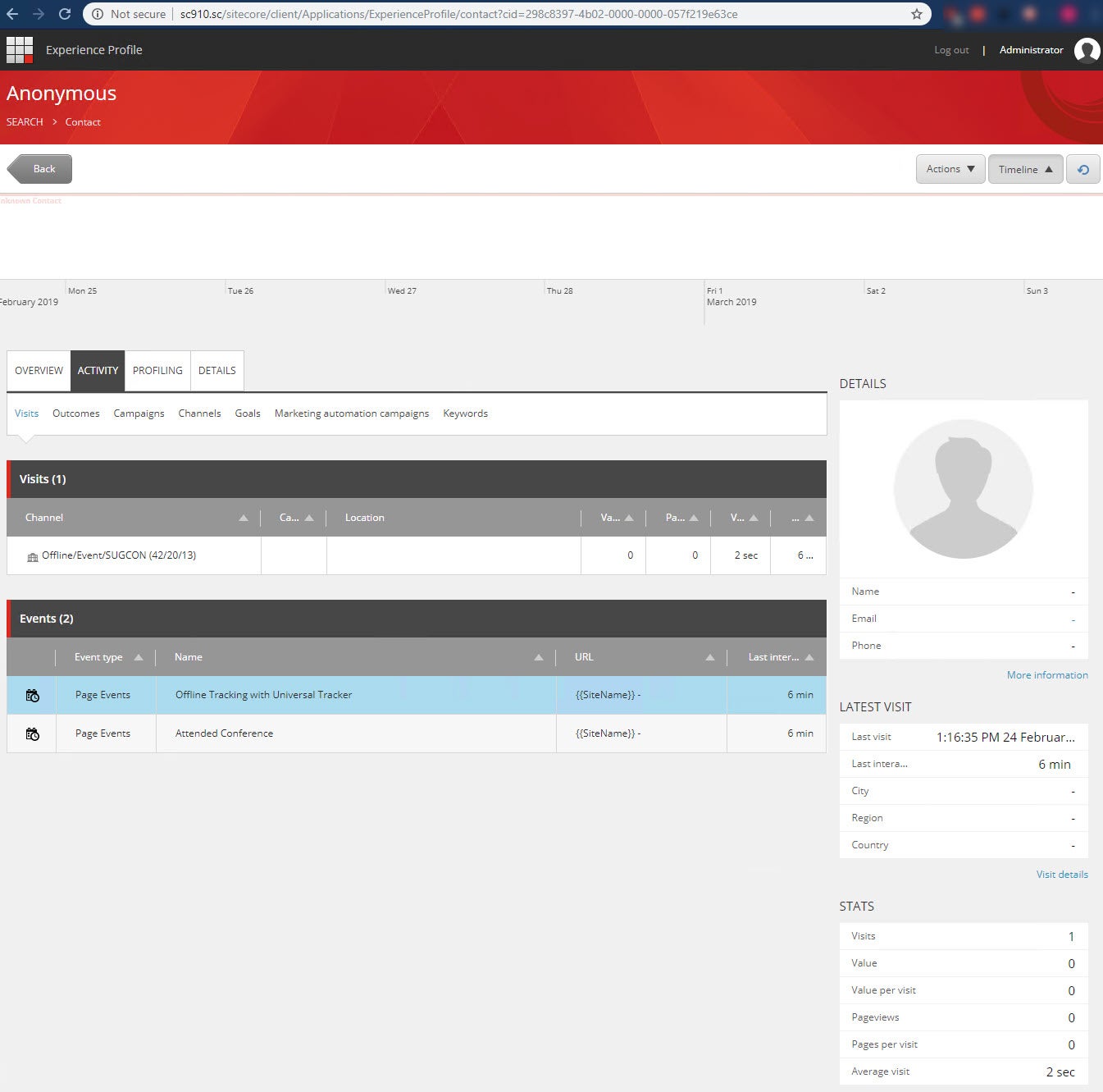 Working with the Sitecore Universal Tracker Version 1 | Konabos