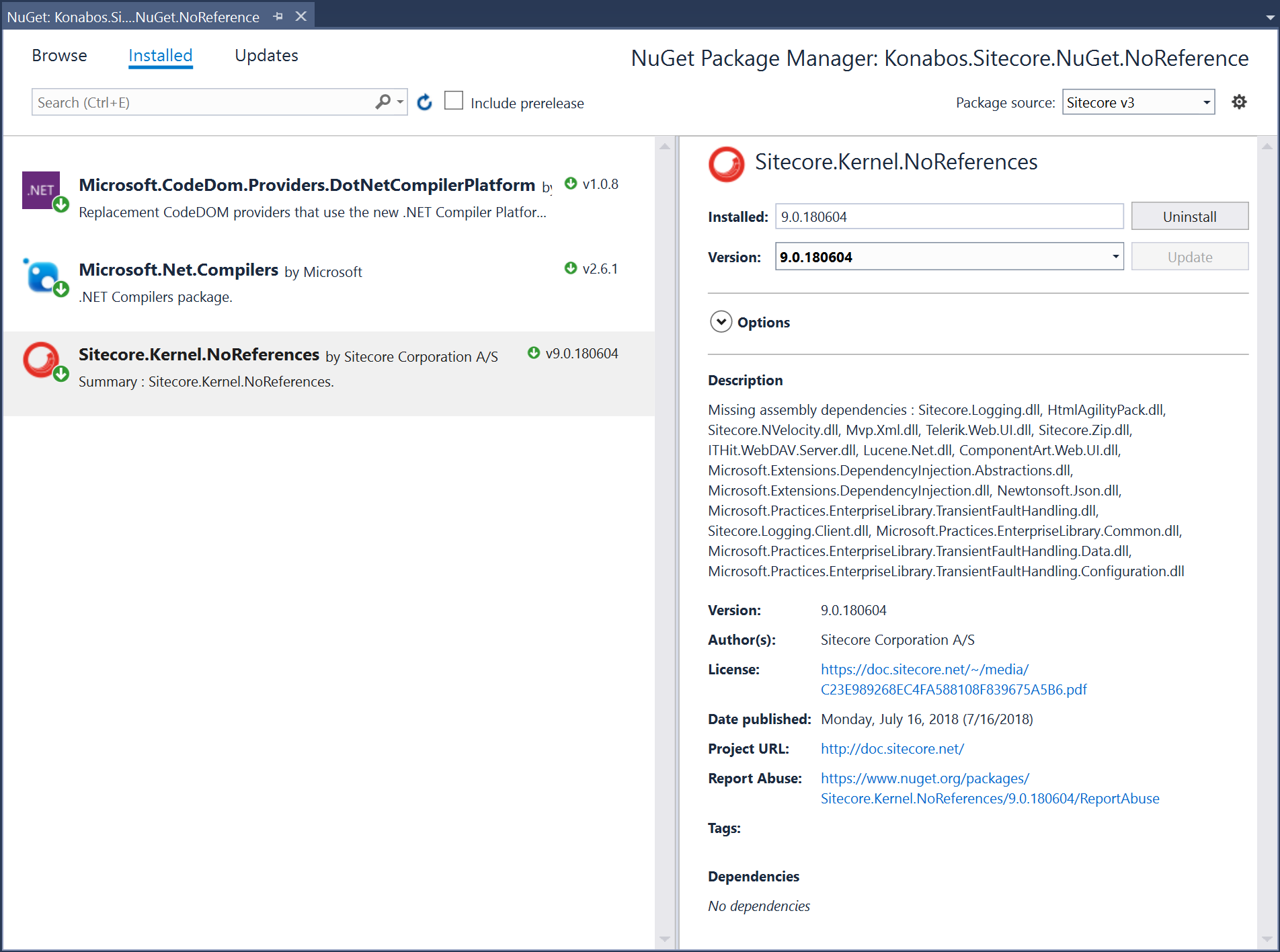 NuGet: To Reference, or to NoReference? That is the question | Konabos