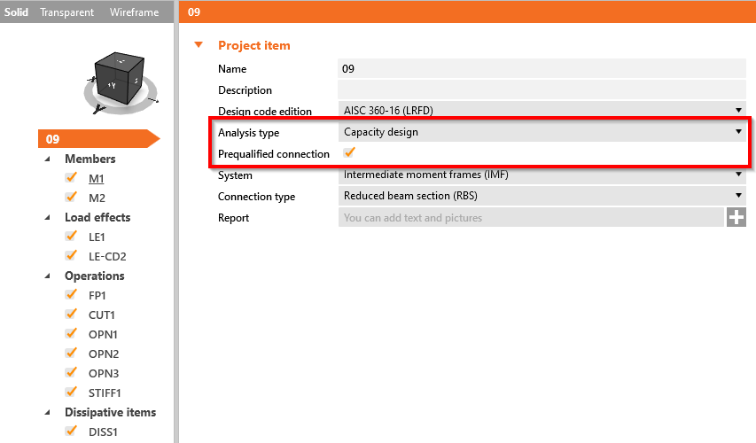 Qualification checks of seismic prequalified connections for AISC ...