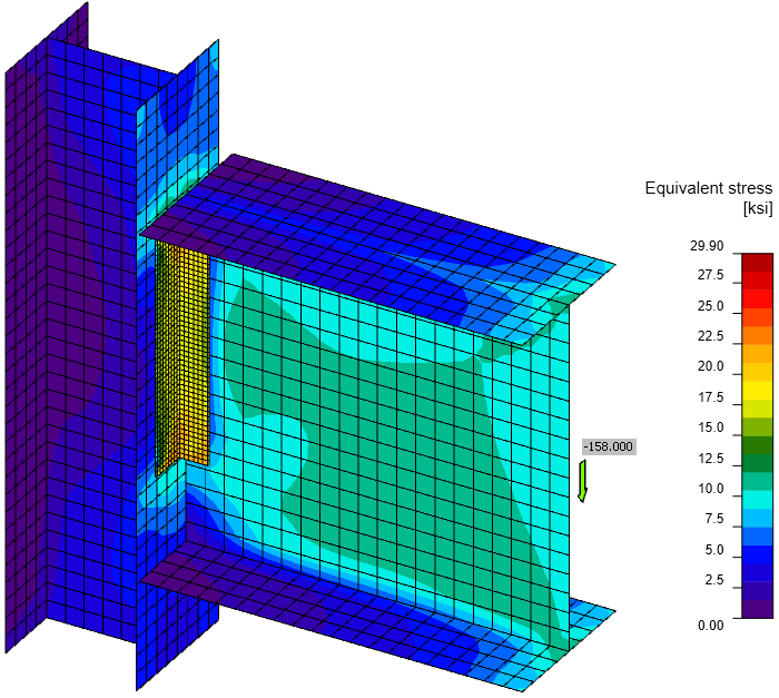 All welded double-angle connection | IDEA StatiCa