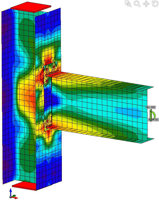 Four bolt unstiffened extended End-plate FR moment connection | IDEA ...