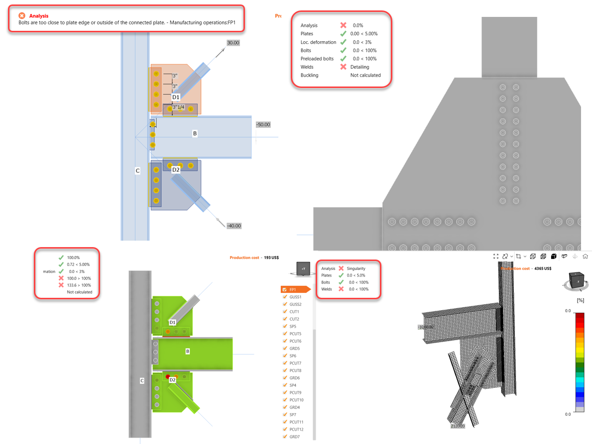 Troubleshooting IDEA StatiCa Connection models | IDEA StatiCa