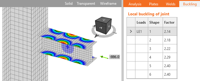 Buckling analysis | IDEA StatiCa