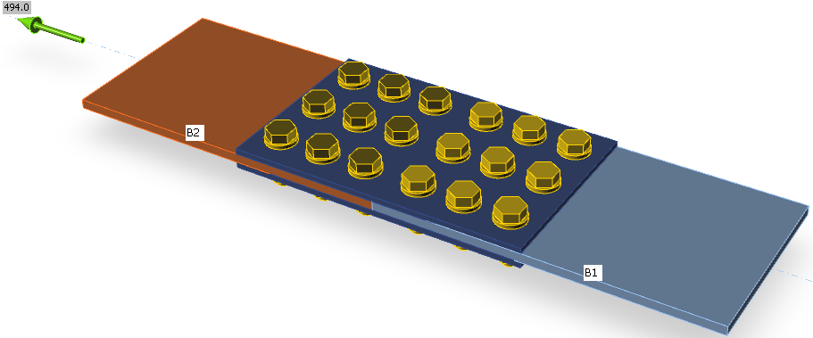 Bolted splice connection | IDEA StatiCa