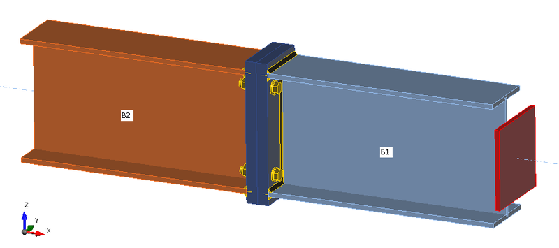 Bolted connection - Interaction of shear and tension | IDEA StatiCa