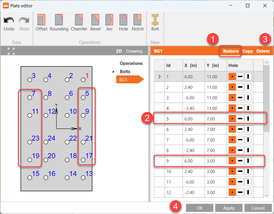 Bolted plate to plate connection design (AISC) | IDEA StatiCa