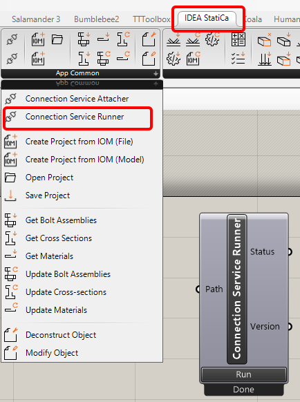 Grasshopper API link - how to create an IDEA StatiCa IOM file for imports | IDEA StatiCa