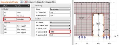 Structural design of a concrete wall (EN) | IDEA StatiCa