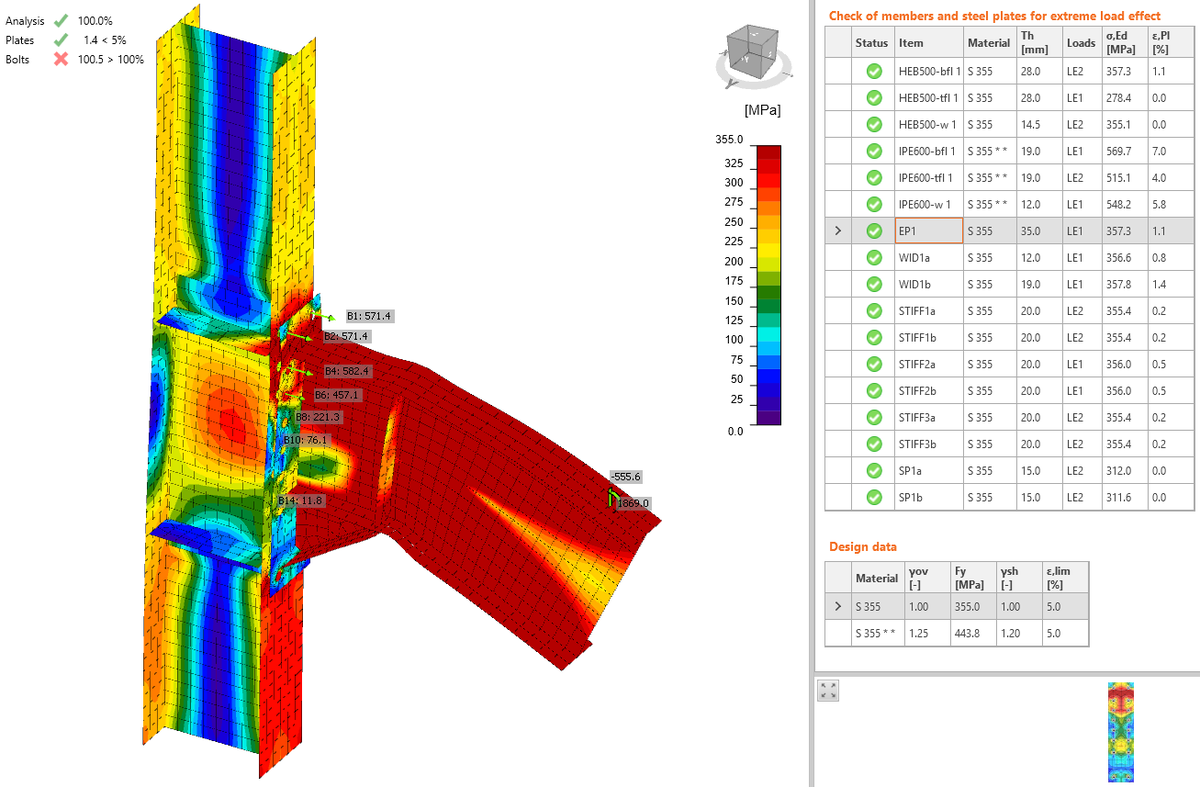 Haunched joint – capacity design | IDEA StatiCa