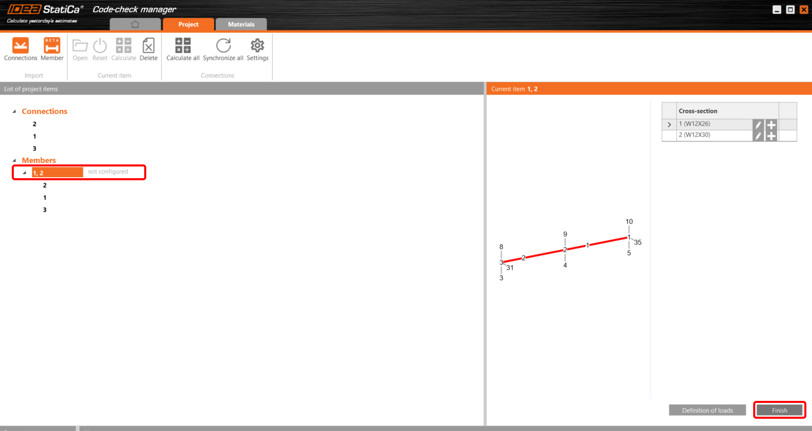 ETABS BIM link for steel member buckling analysis (AISC) | IDEA StatiCa