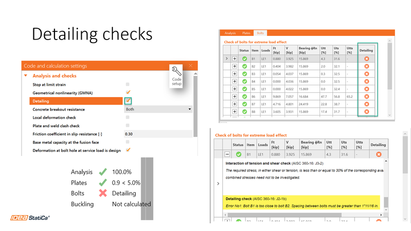 Troubleshooting IDEA StatiCa Connection models | IDEA StatiCa