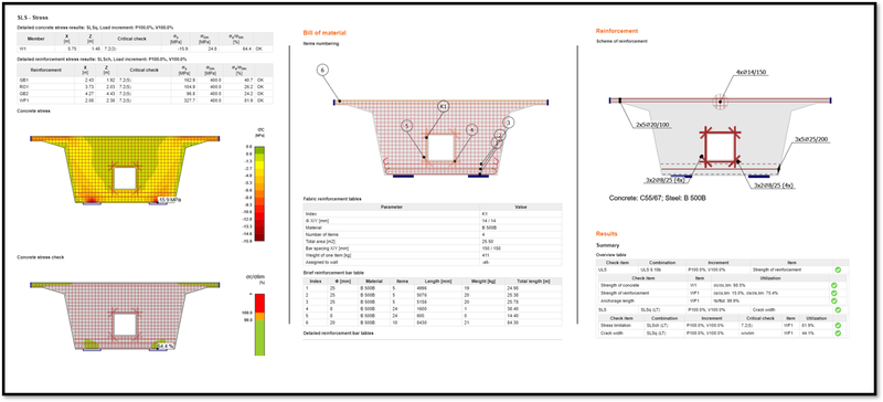 Bridge diaphragm | IDEA StatiCa