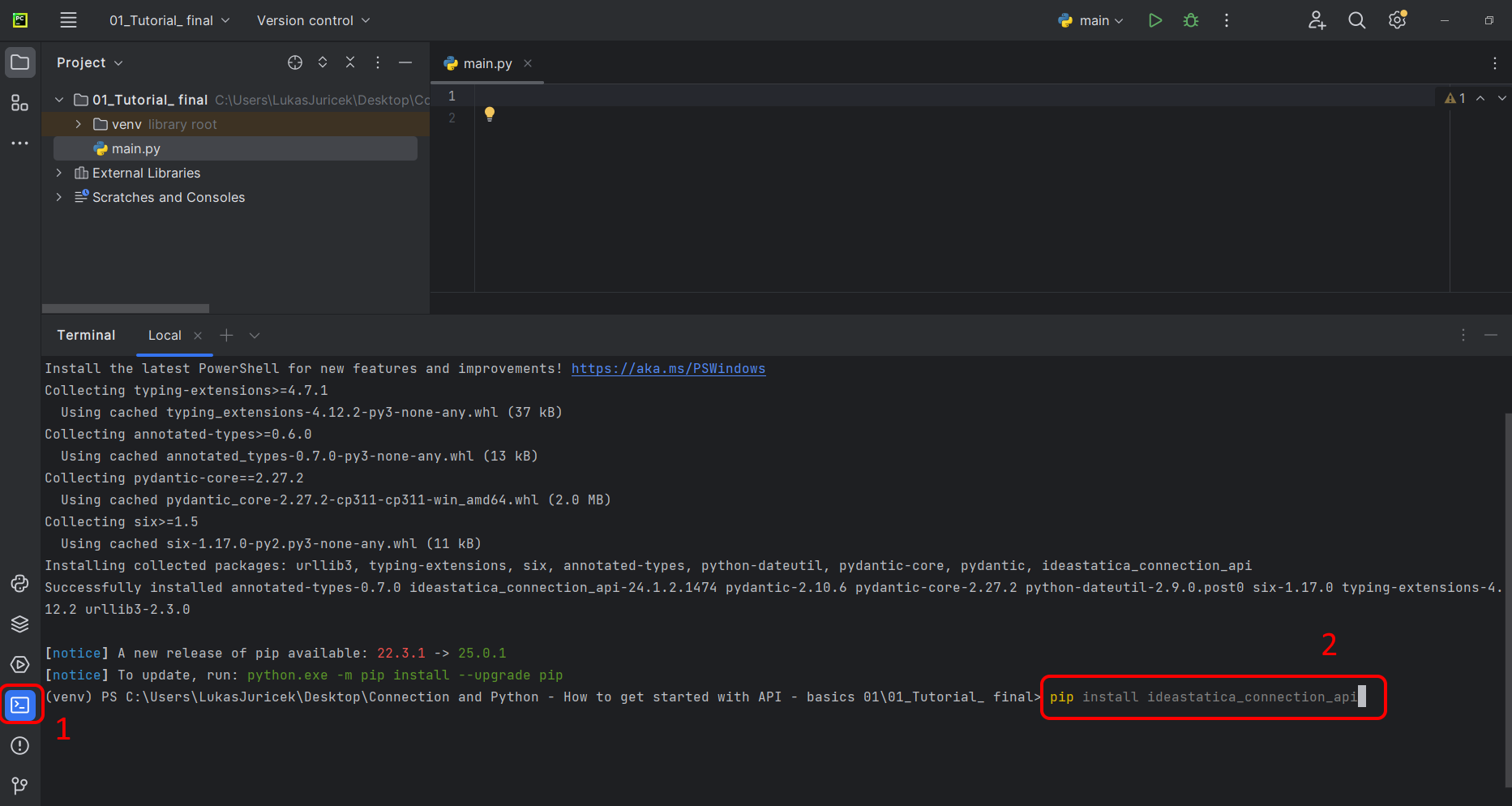 How to get started with API - Basics 01 | IDEA StatiCa