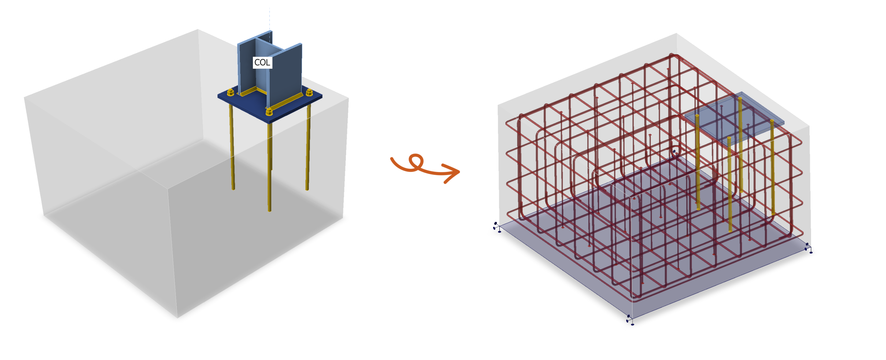 How to take the reinforcement into account in anchor design? | IDEA StatiCa