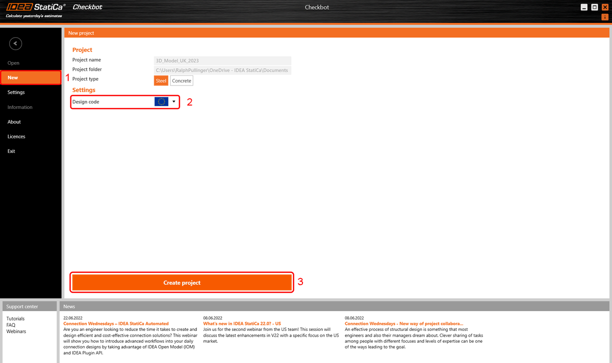 BIM link tutorial Connection – Autodesk Revit | IDEA StatiCa