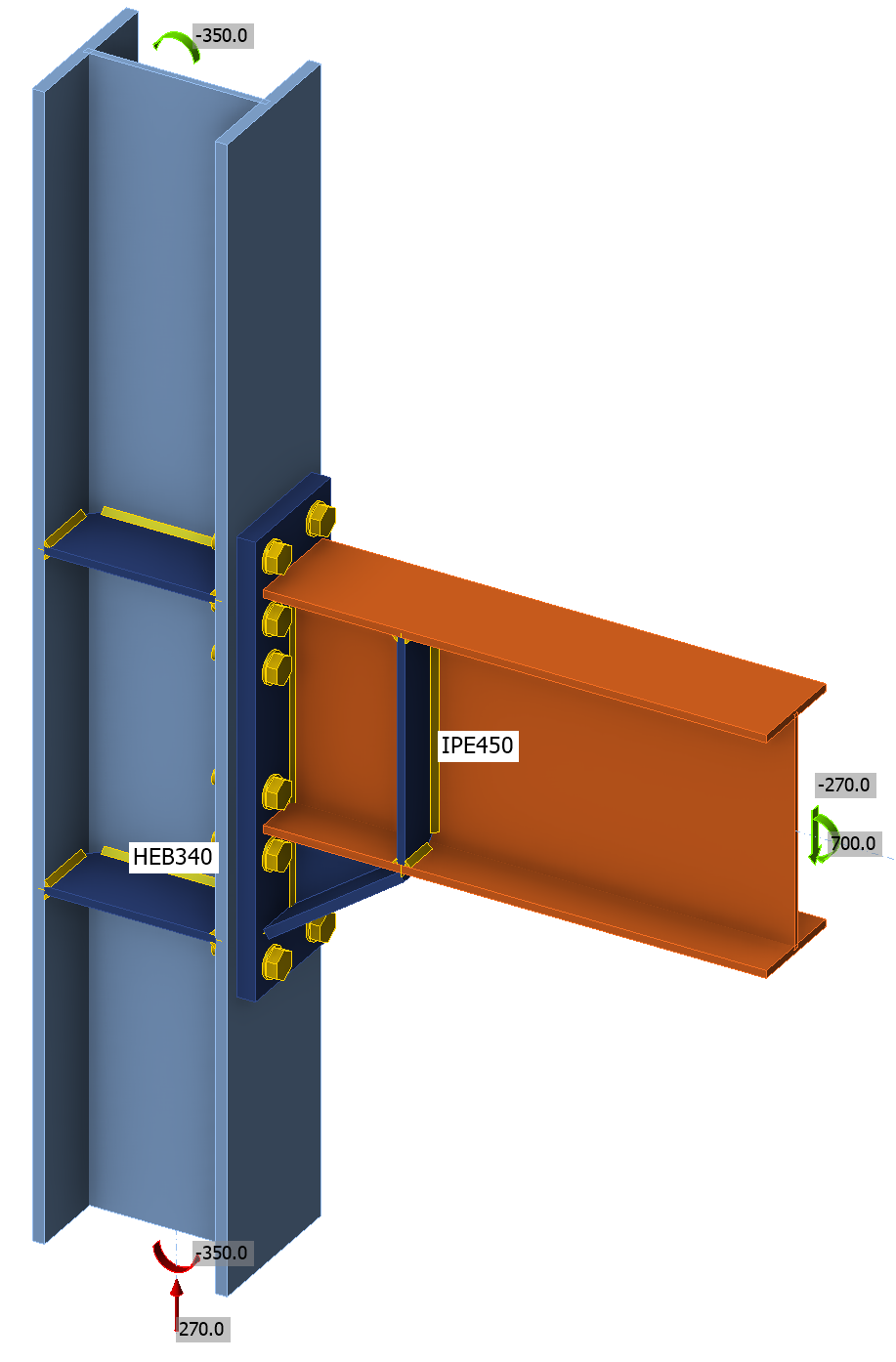 Learning Module: Load Path and Failure Modes of Fixed Connections (EN) | IDEA StatiCa