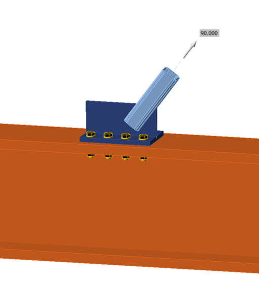 T-stub connection verification (AISC) | IDEA StatiCa